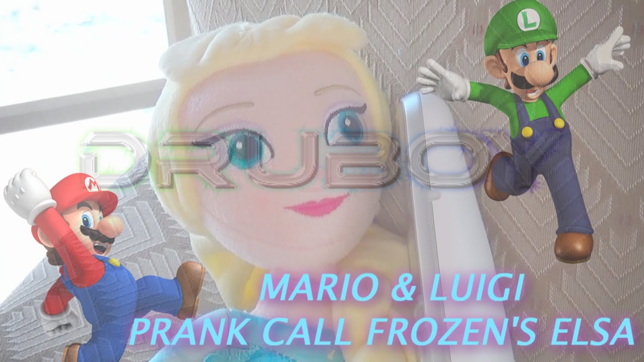 Mario & Luigi Prank Call Frozen's Elsa - YouTube