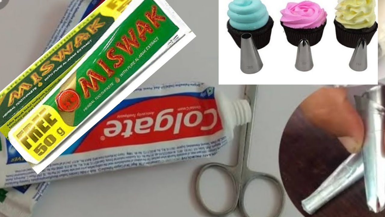 How to make nozzel at home/ homemade nozzel for piping bag/ nozzel ...