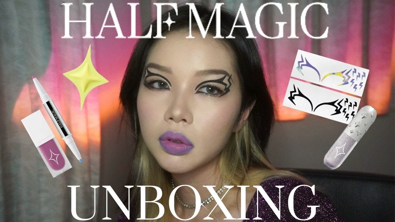 [開箱] Half Magic Beauty Unboxing🪄🦄 | Euphoria 御用化妝師 Donni Davy 的自創品牌對得起爆 ...