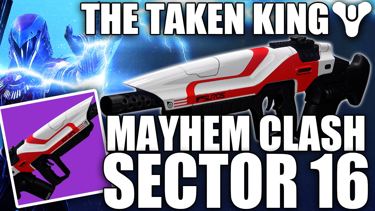 Destiny: Suros PDX-45 / Mayhem Clash / Warlock Stormcaller / Sector 16 ...