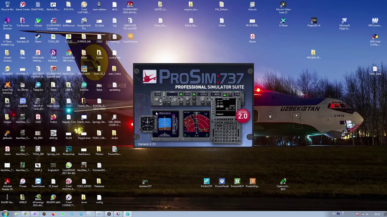 B737 engine start switches for your overhead. Connecting to Prosim with ...