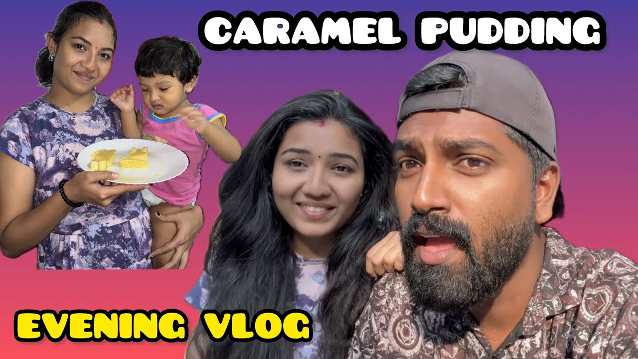 EVENING VLOG 😍| CARAMEL PUDDING 😋 - YouTube