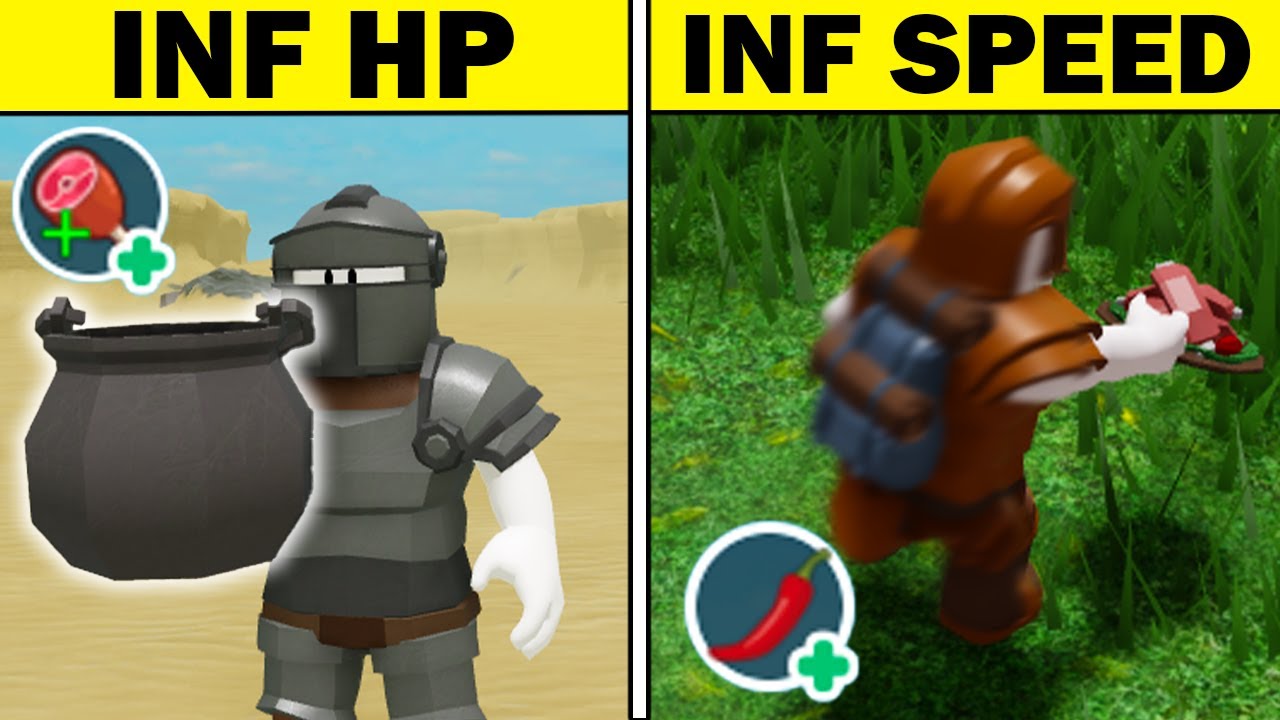 17 Insane Food Tricks In Roblox Survival Game - YouTube