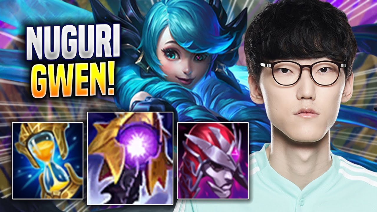 NUGURI IS A BEAST WITH GWEN! - DK Nuguri Plays Gwen TOP vs Yone ...