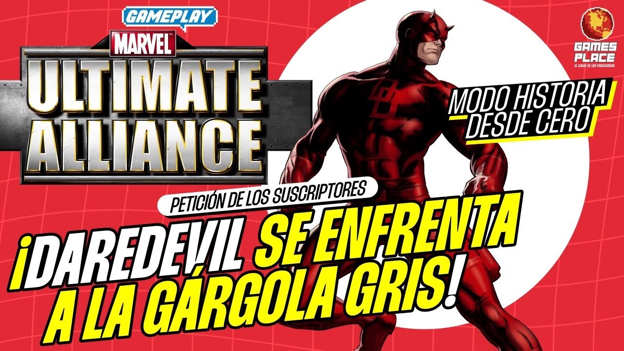 DESDE CERO con Daredevil en MARVEL ULTIMATE ALLIANCE • Games Place 🎮 ...