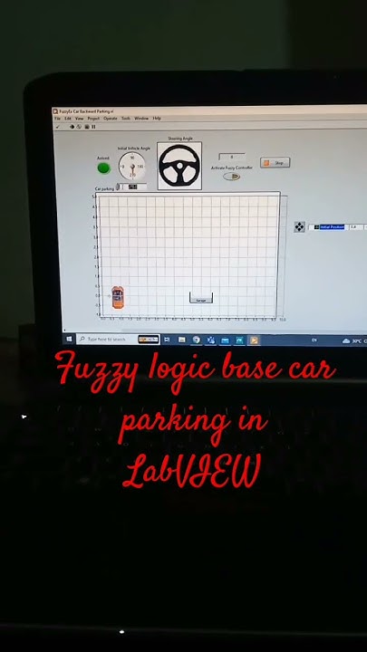 Fuzzy logic base car parking #labview #fuzzy #carparking #fuzzylogic # ...