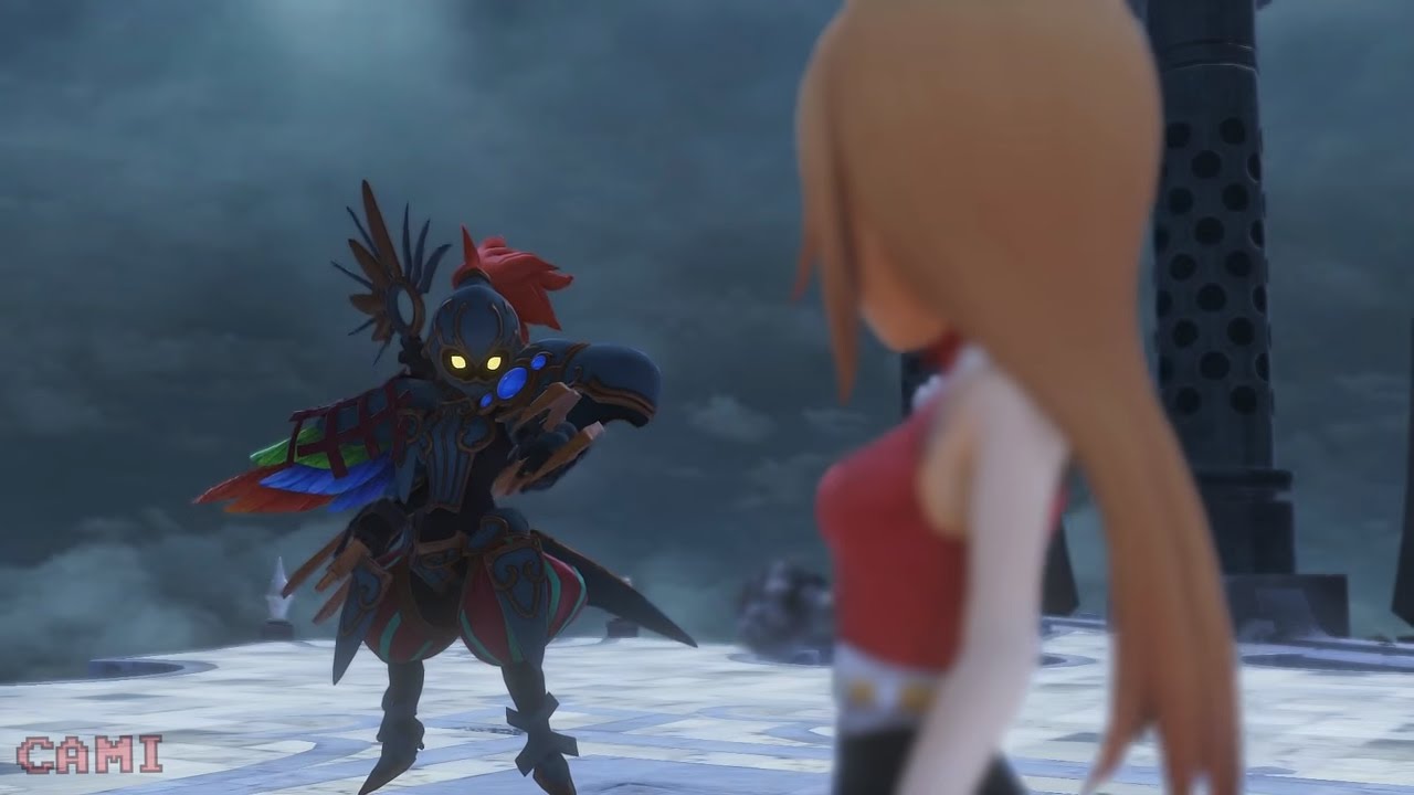 World of Final Fantasy [Boss - Plumed Knight] - YouTube
