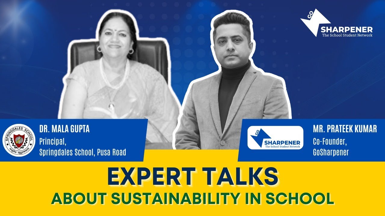 Eps - 01 Gosharpener's Expert Talk | Sustainability in Schools | Dr ...