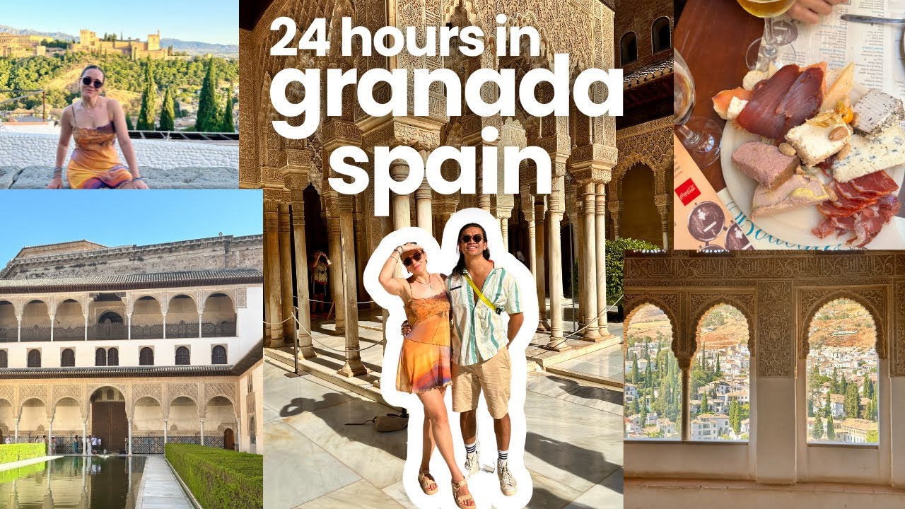 GRANADA, SPAIN | 24 HOURS of Must-See Sights and Bites | Travel Vlog ...