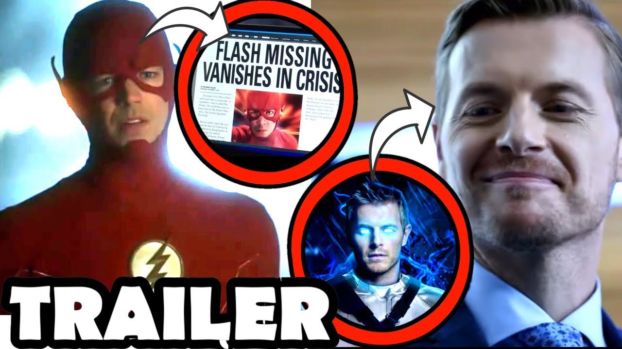 FLASH MISSING VANISHES IN CRISIS! COBALT BLUE IS BORN! The Flash 9x11 ...