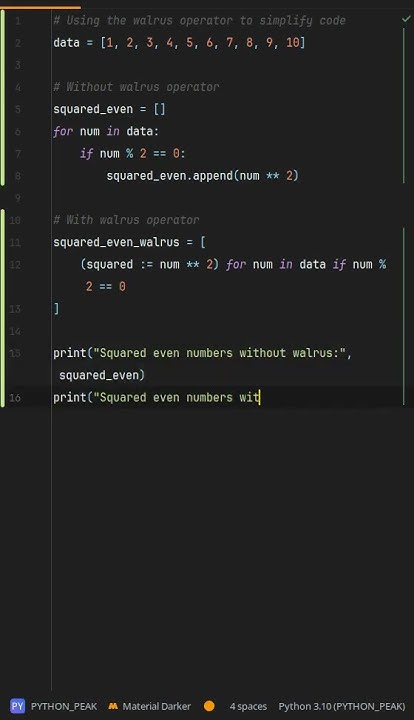 How can I use the walrus operator in Python? Unlock Cleaner Code with Pythons Walrus Operator ...
