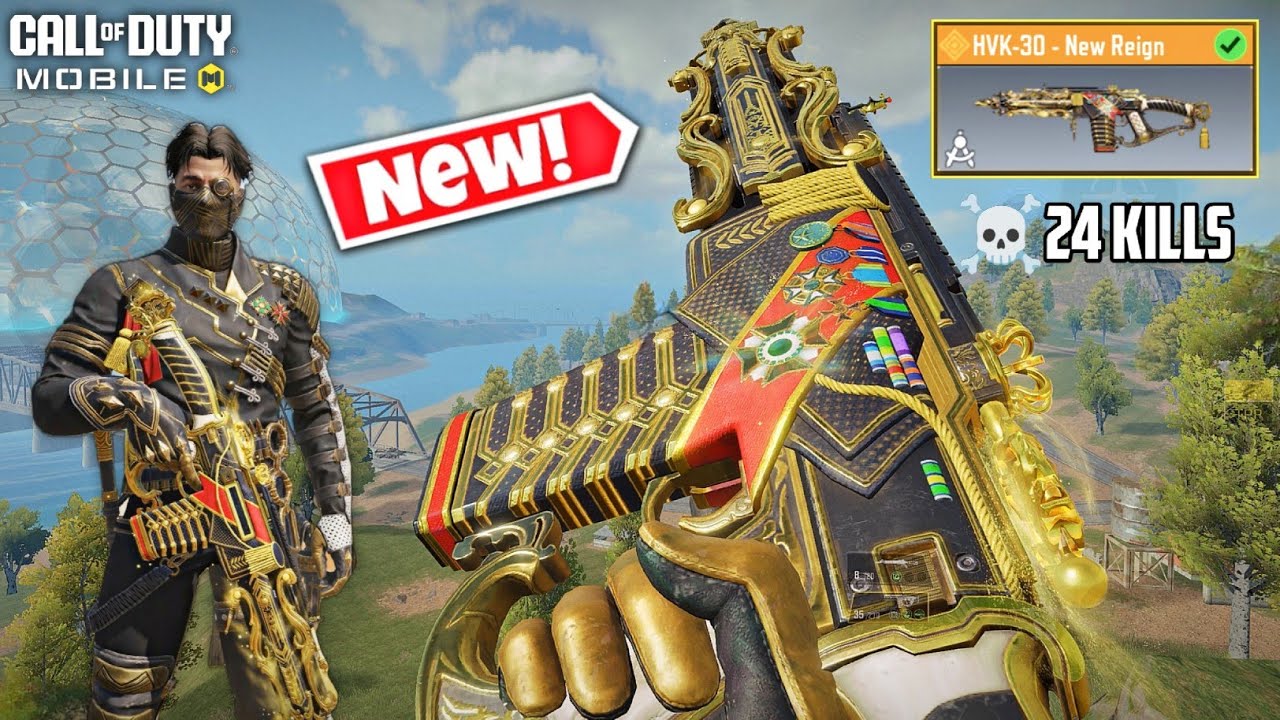 HVK-30 - New Reign is too good in BR Solo vs Squad 21 kills gameplay ...