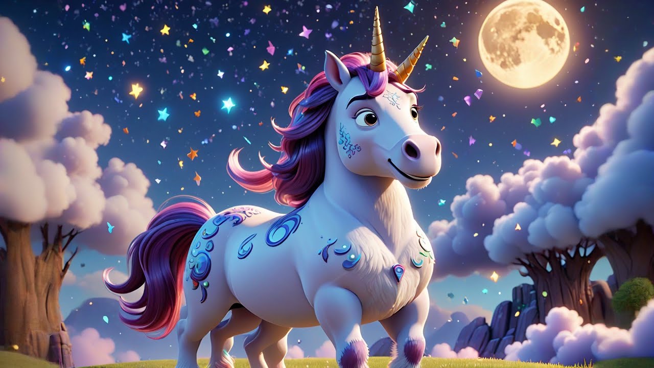 The Unicorn That Hopped Over the Moon 🦄🌙 | Magical Kids | Imaginative ...
