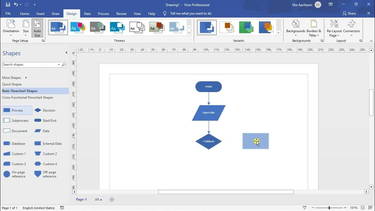 Flow Chart Program Tagihan Listrik - YouTube