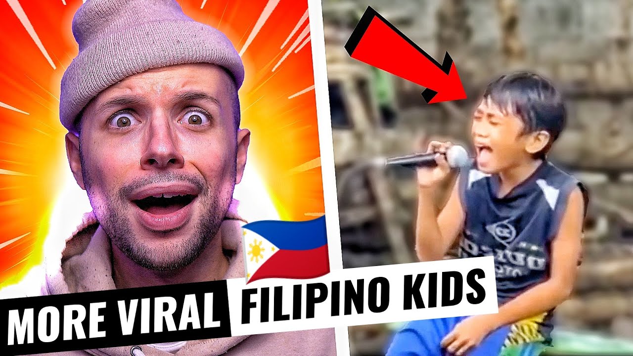 Filipino kids sing their hearts Out! HONEST REACTION - YouTube