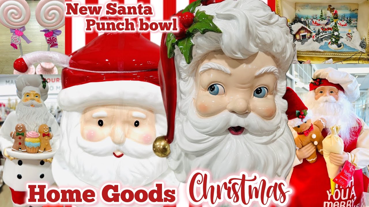 New Home Goods Christmas Decor | Brand New Christmas Arrivals | Santa ...
