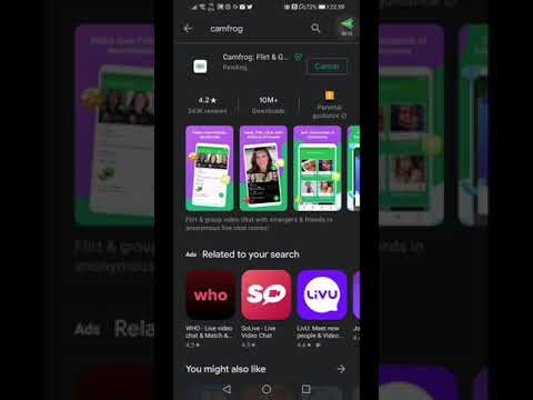 Como instalar Camfrog no Android
