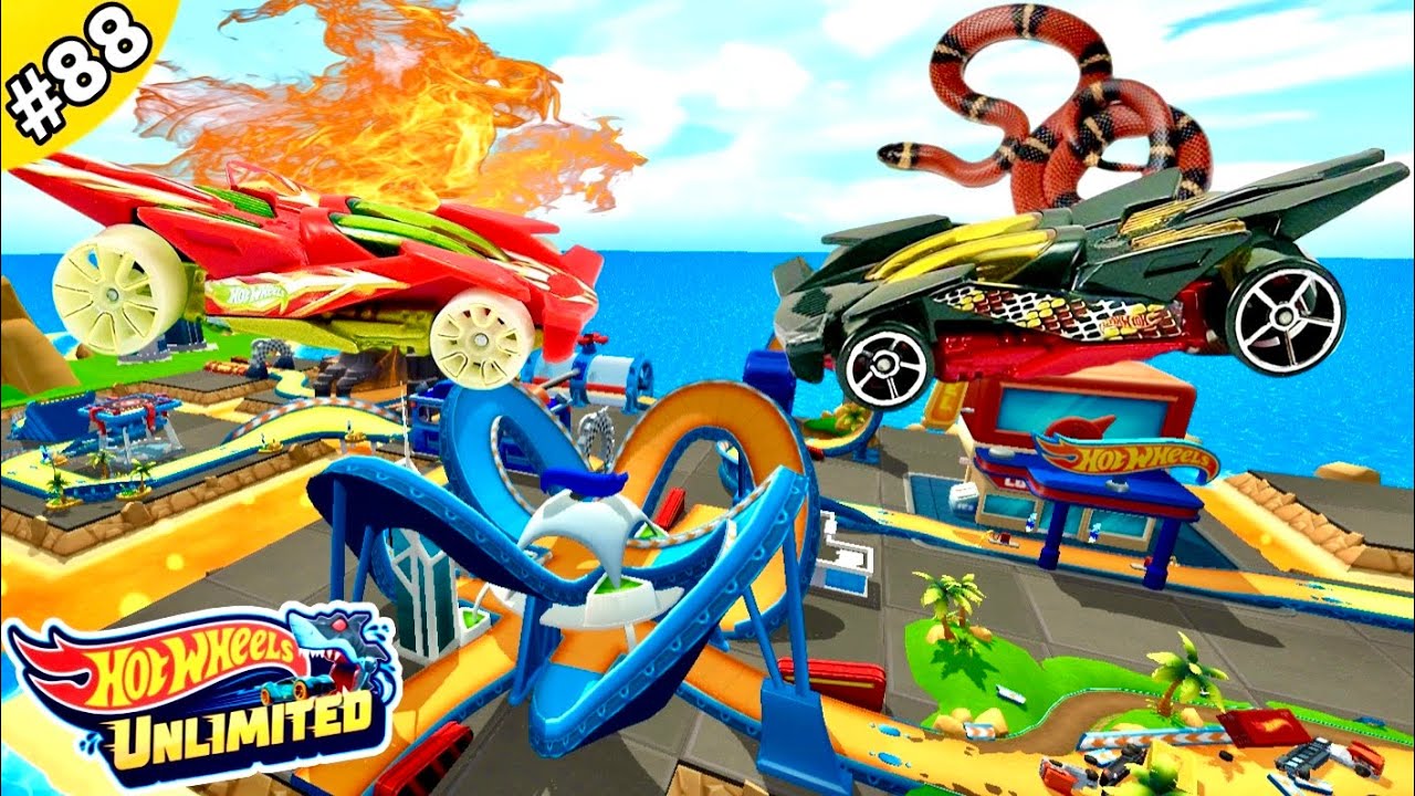 HOT WHEELS RD-02 pista desafio: Hot wheels unlimited - YouTube