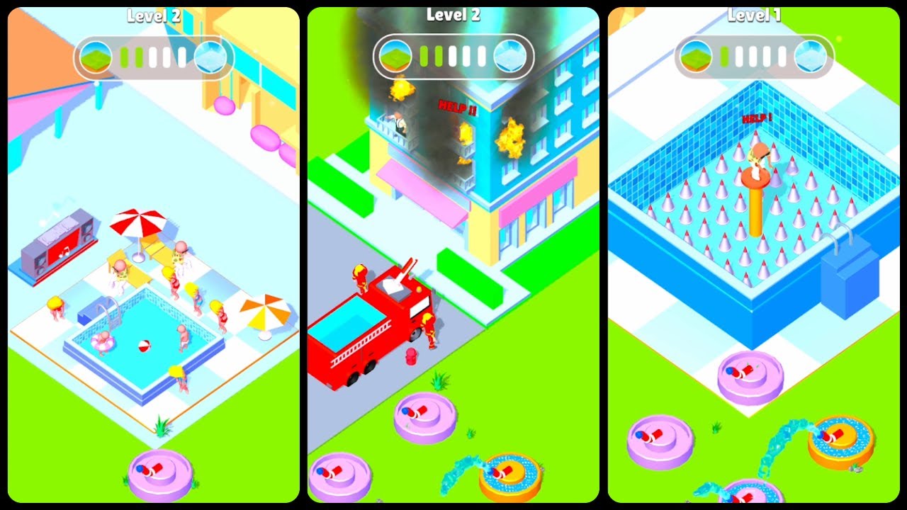 Water 3D Puzzle Mobile Game | Gameplay Android & Apk - YouTube