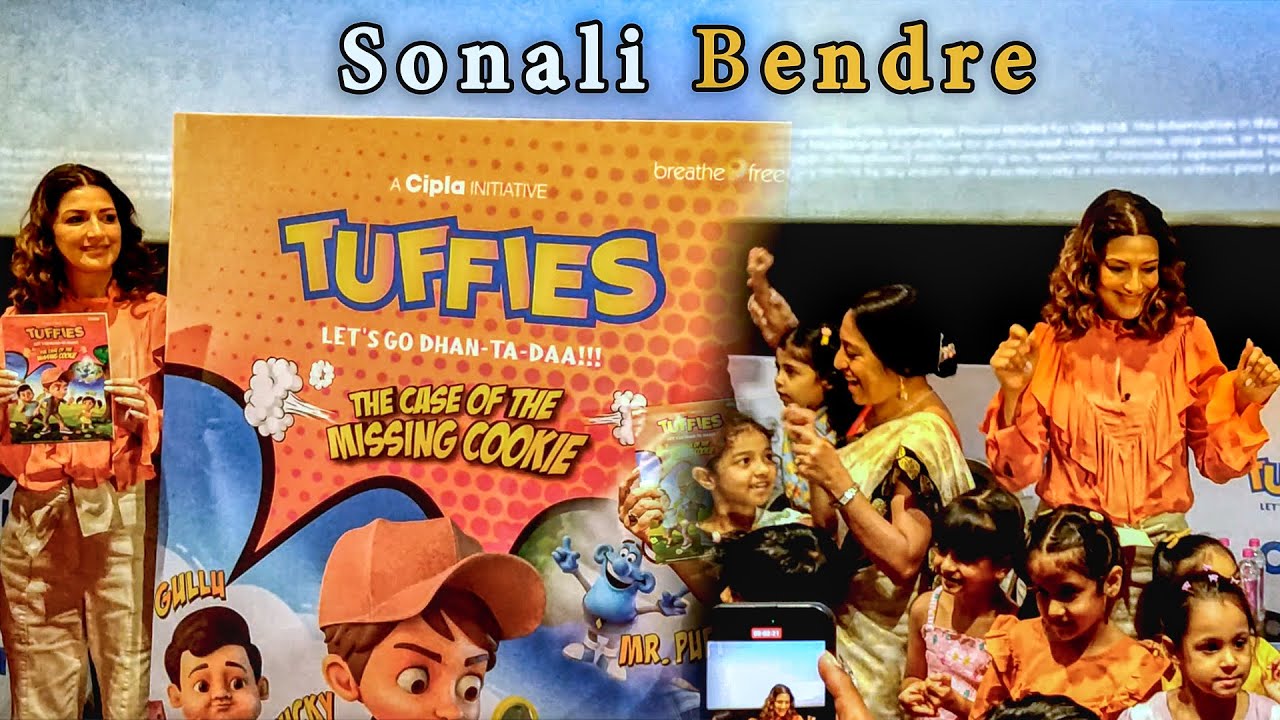 Uncut-Sonali Bendre A Cipla initiative Tuffies LET's GO DHAN TA DAA ...