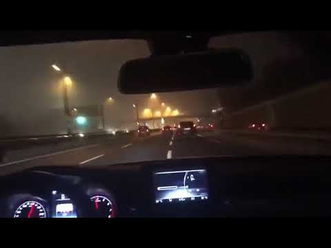 Ölümüne makas atmak | Mercedes C180 | Kaza yaptı