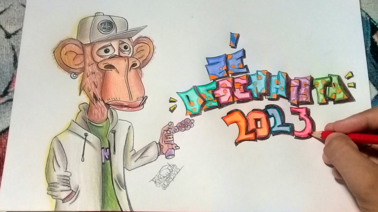 Desenhando uma art estilo grafft - YouTube