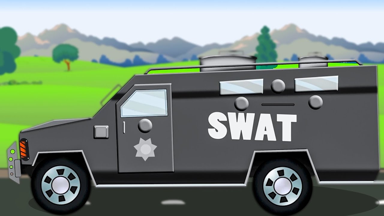 Swat Wash, Formation & More Animated Cartoon Videos for kids - YouTube