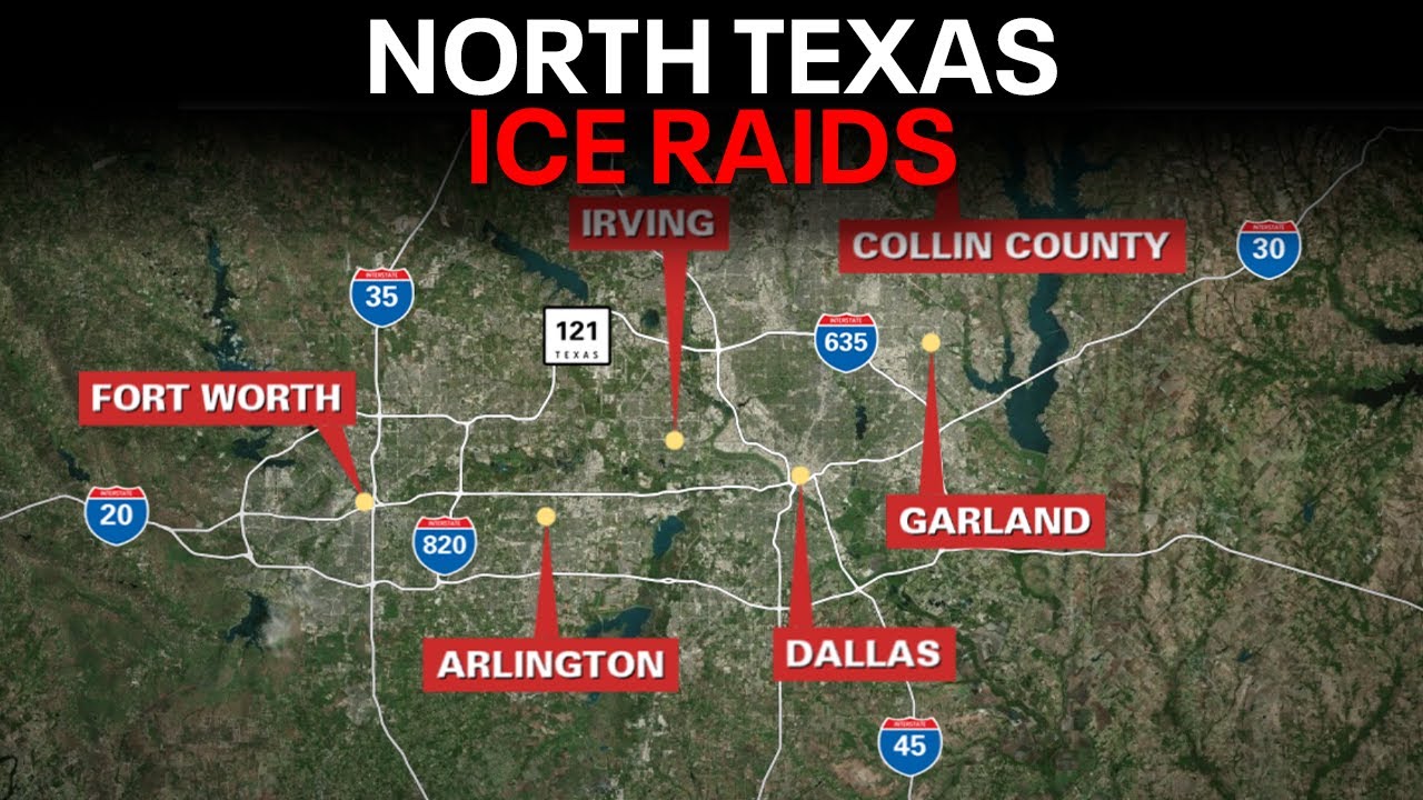 DALLAS ICE RAIDS: Agents arrest 84 illegal immigrants over the weekend ...