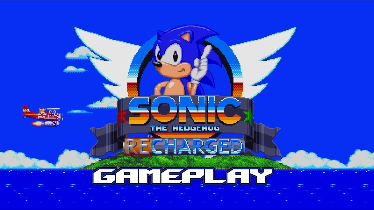 SONIC RECHARGED - Fangame Gameplay (HD) - YouTube