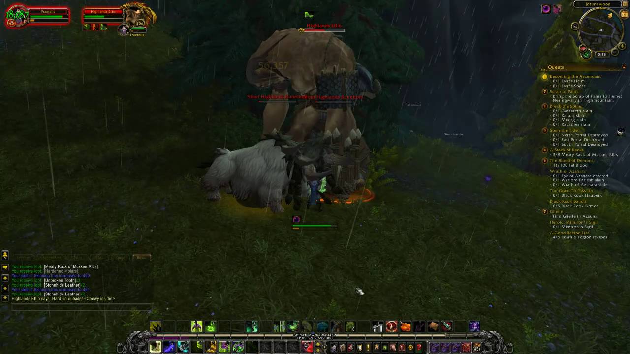 World of Warcraft A Stack of Racks Legion Quest Guide - YouTube