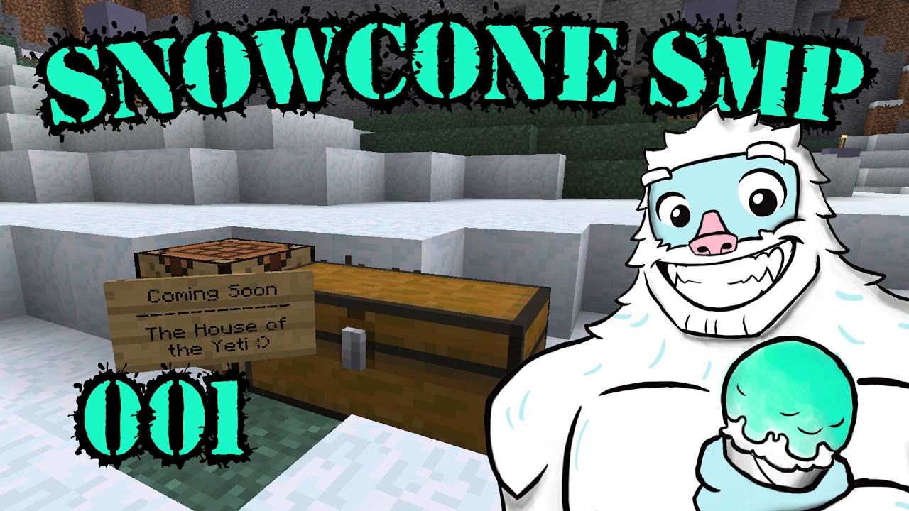 A Tour - Snowcone SMP - Episode 001 - Vanilla Minecraft Let's Play 1.11 ...