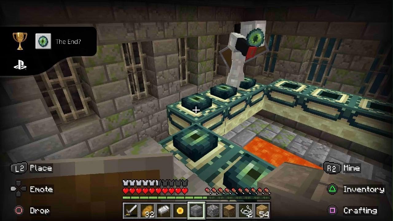 Minecraft tophy the end - YouTube