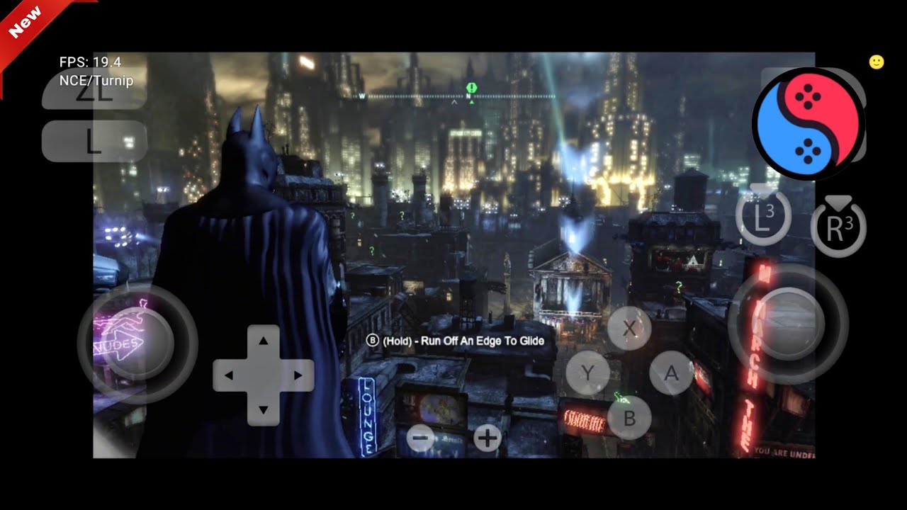 Suyu Emulator: Batman Arkham City Gameplay(HD) Switch Emulator Android ...