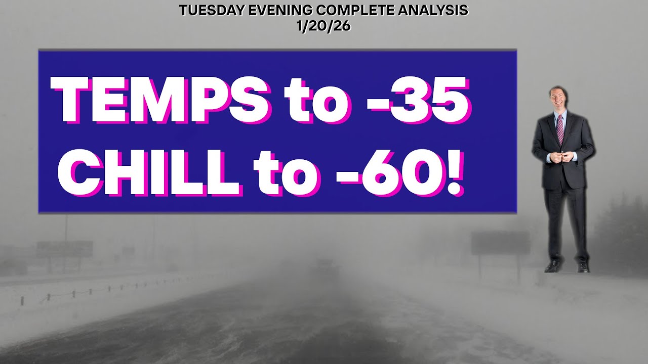 Winter Weather Alert: Snow Tuesday, Deadly Cold Follows - YouTube
