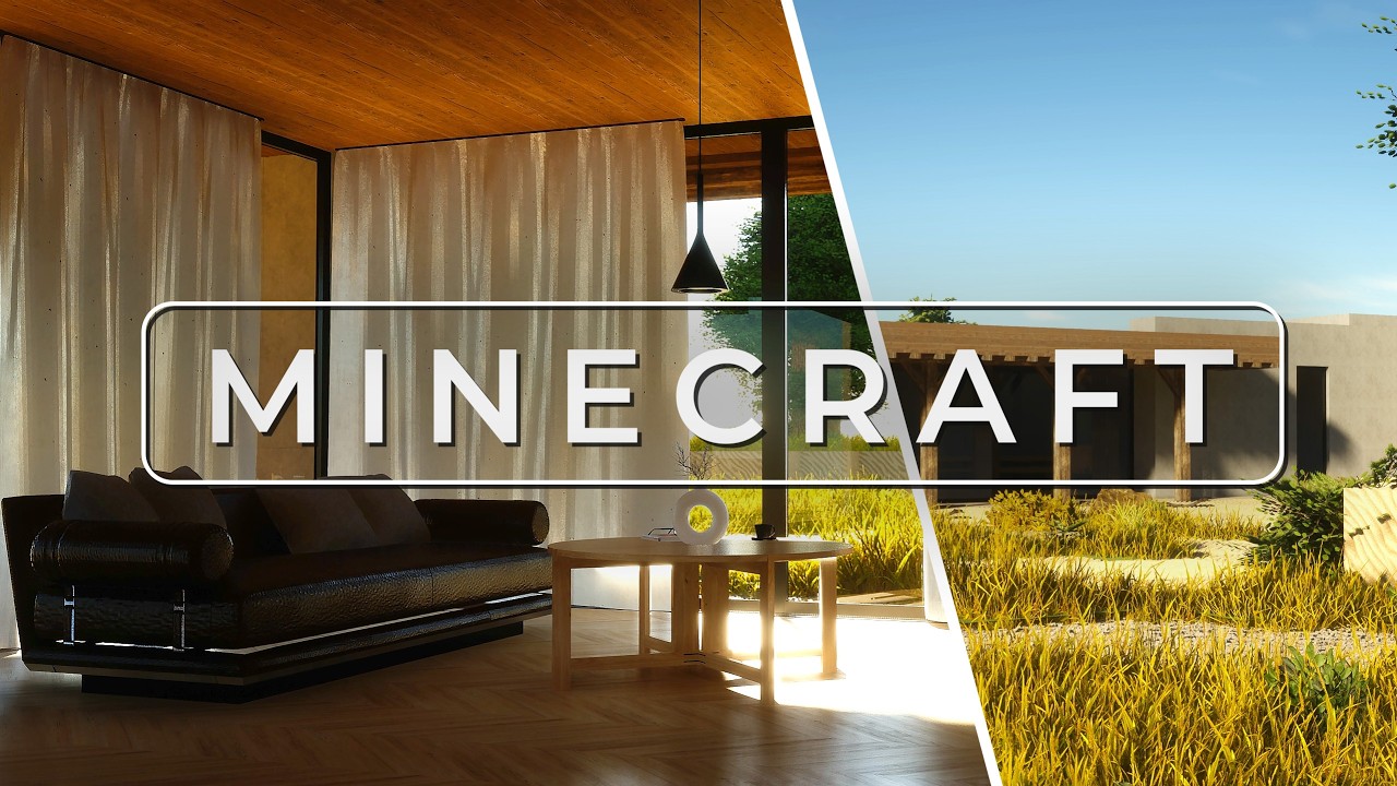 Minecraft But It Looks Like Real Life With Mods And Raytracing! - YouTube