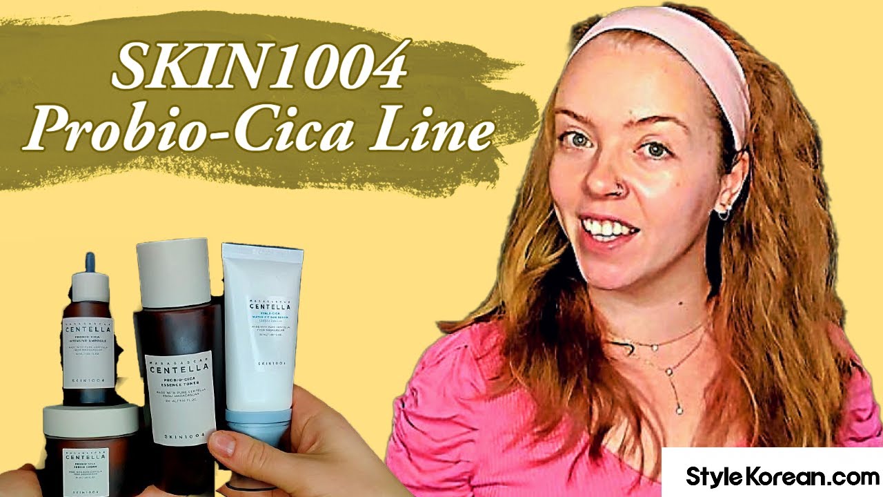 Skin1004 and their NEW Probio Cica Line - #TryMeReviewMe campaign - YouTube