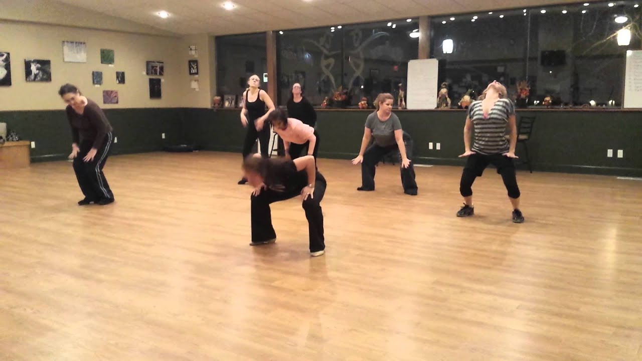 Burlesque Jazz class week 2 of a new routine - YouTube