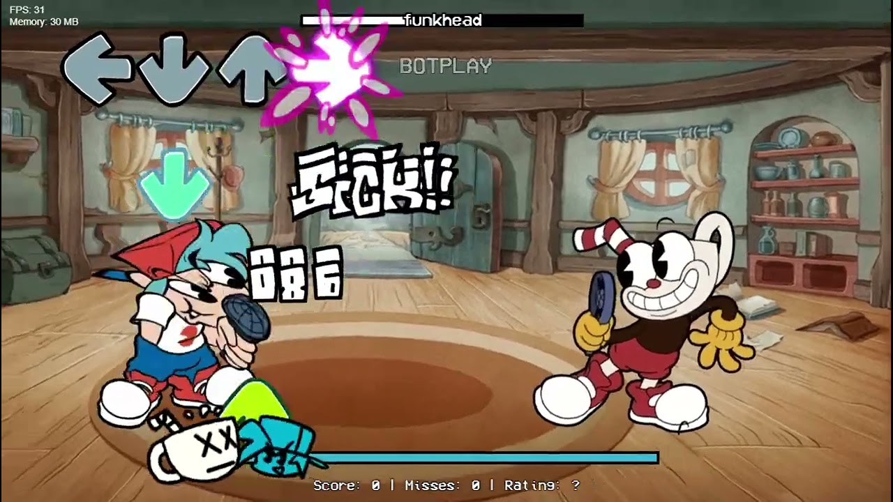 FNF FunkHead Fanmade mod - YouTube