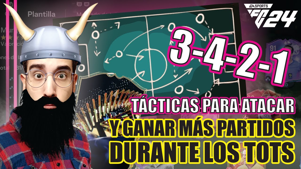3421 LAS MEJORES TACTICAS PARA ATACAR EN FC 24 | TOTS - YouTube