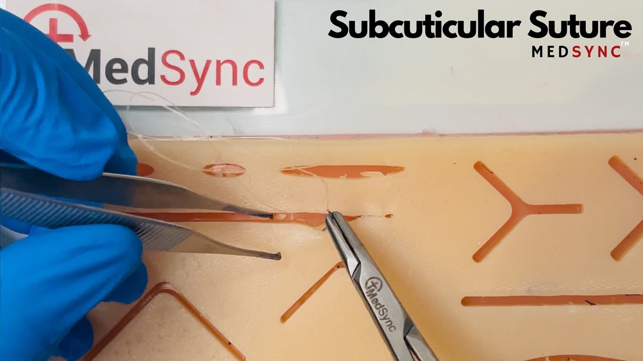 Master The INVISIBLE SUTURE From A Surgeon - The Intradermal - YouTube