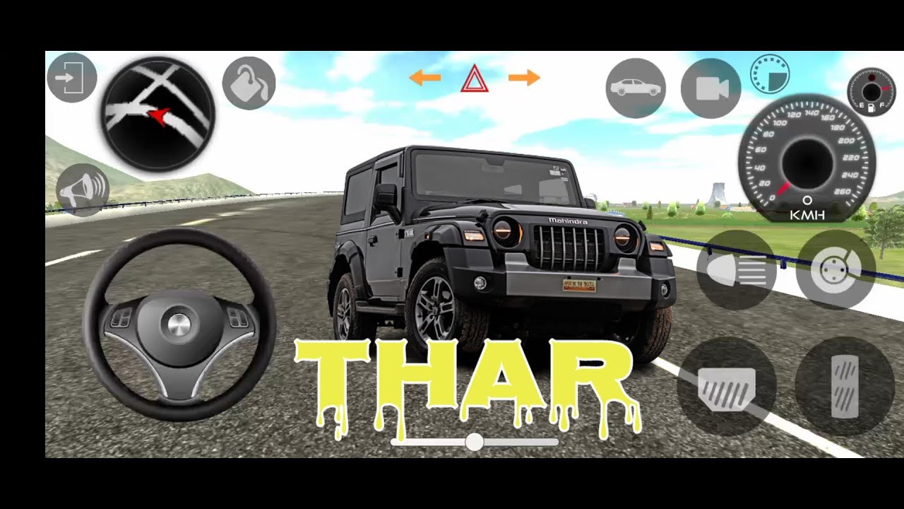 Thar driving offroading test - YouTube