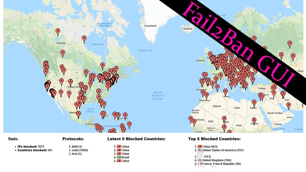 Fail2Ban: Visualizing your Data with Google Maps API - YouTube