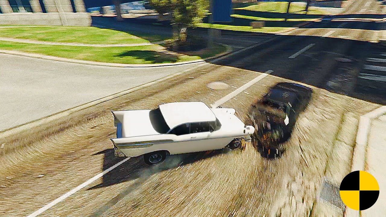 GTA 5 Real Car Crash Test V.I 63 - YouTube