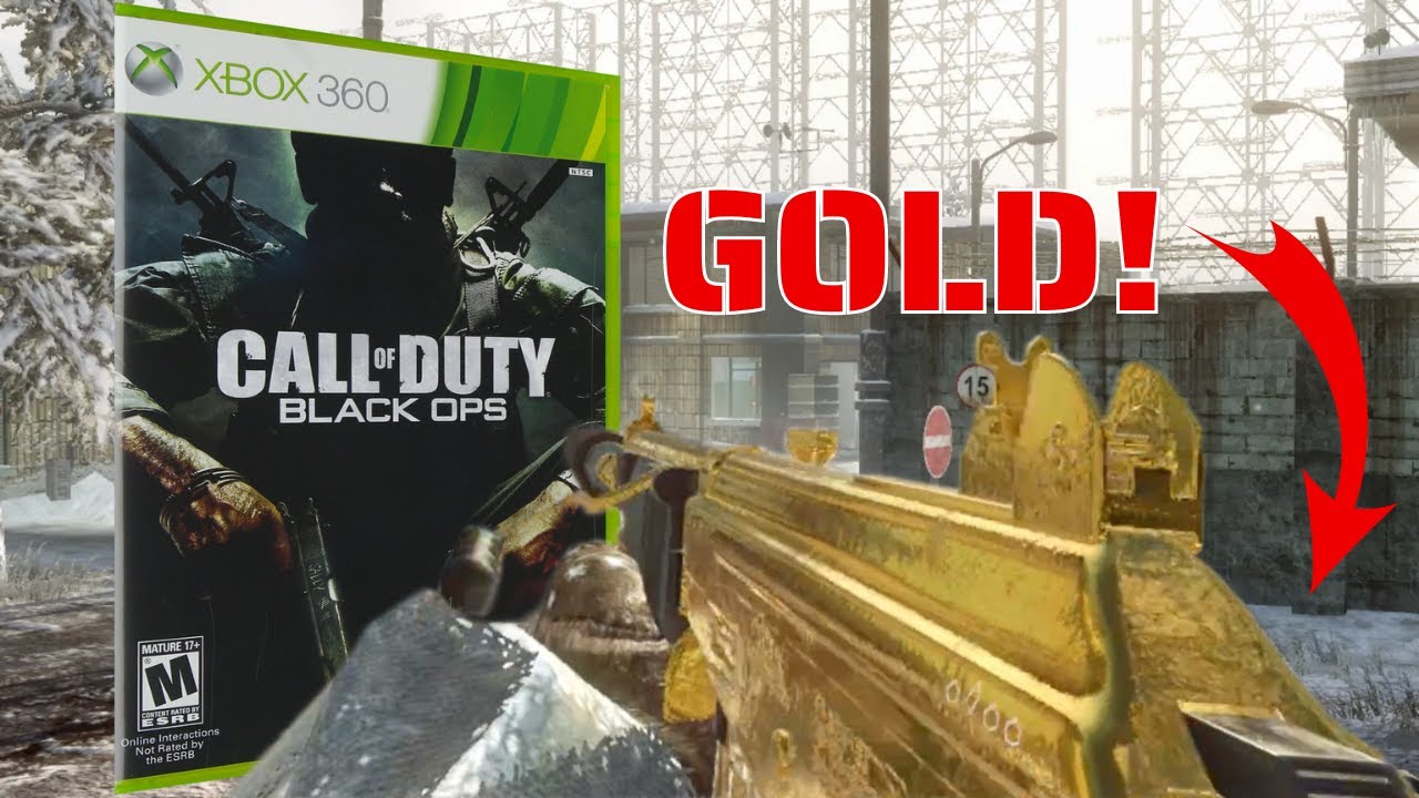 BLACK OPS 1 - I ACTUALLY RAGED! + GOLD GALIL! - YouTube