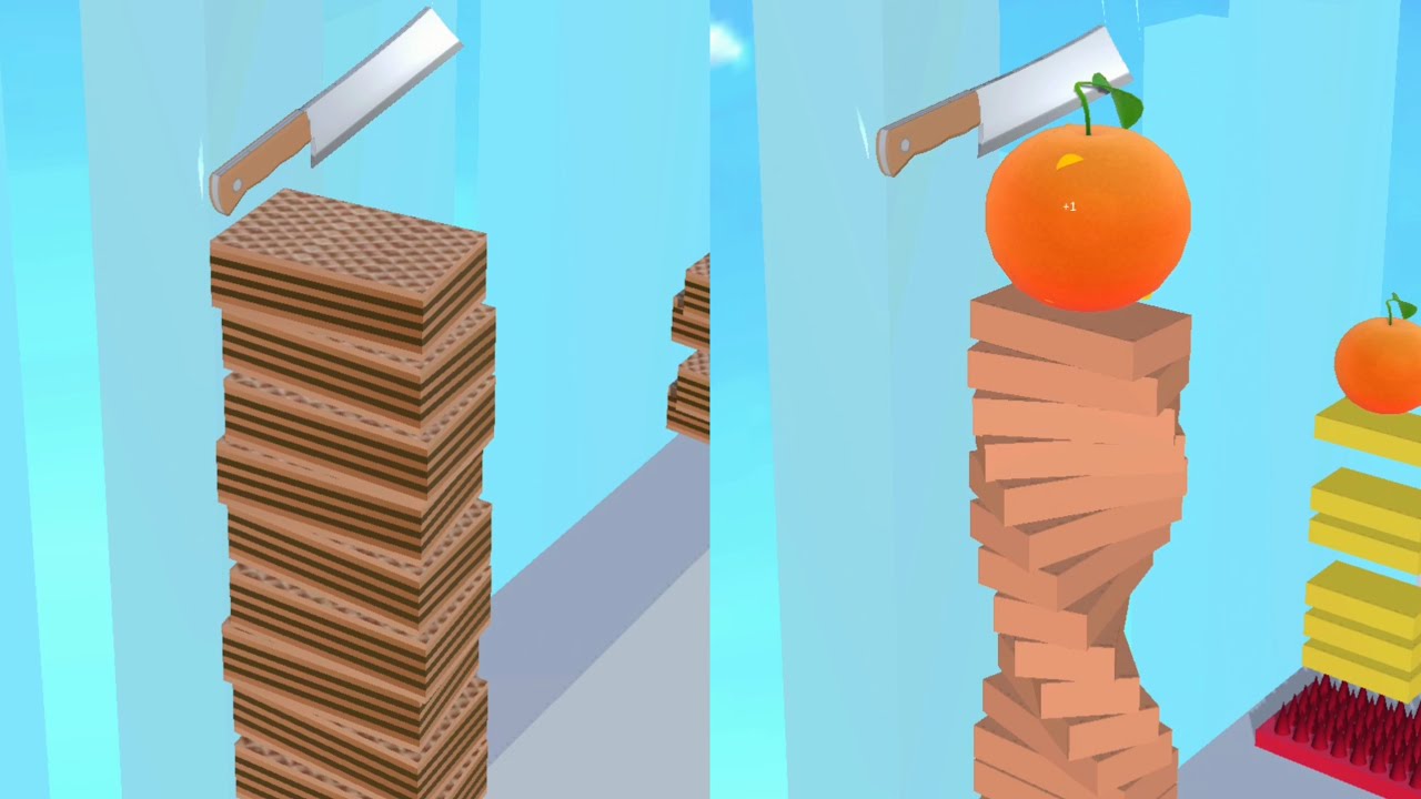 Almost Cut! Very Satisfying And Relaxing ASMR Slicing Game - YouTube