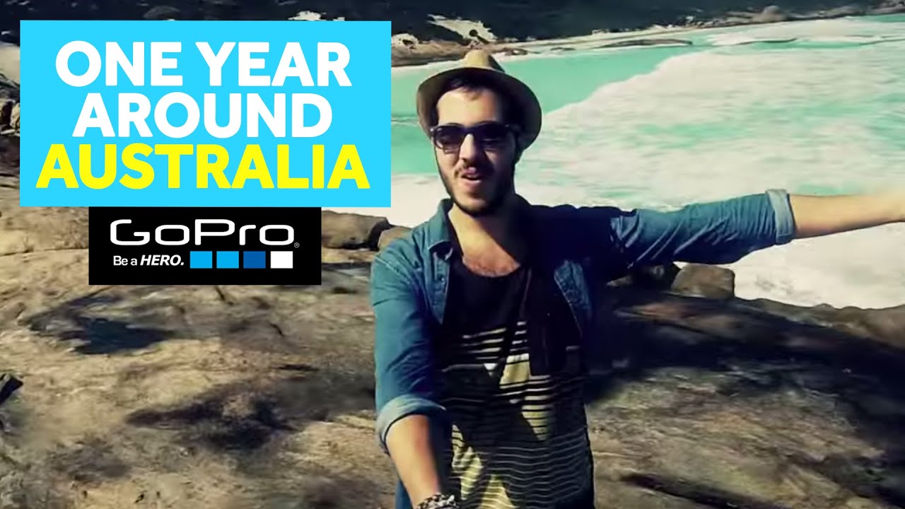 ONE YEAR AROUND AUSTRALIA - EPIC SELFIE (GOPRO) - YouTube