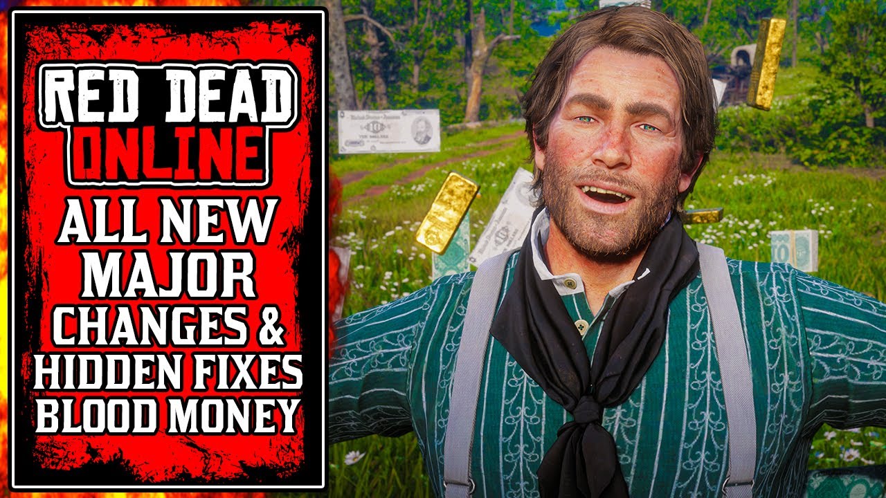All MAJOR CHANGES & Hidden FIXES in NEW Red Dead Online Blood Money ...