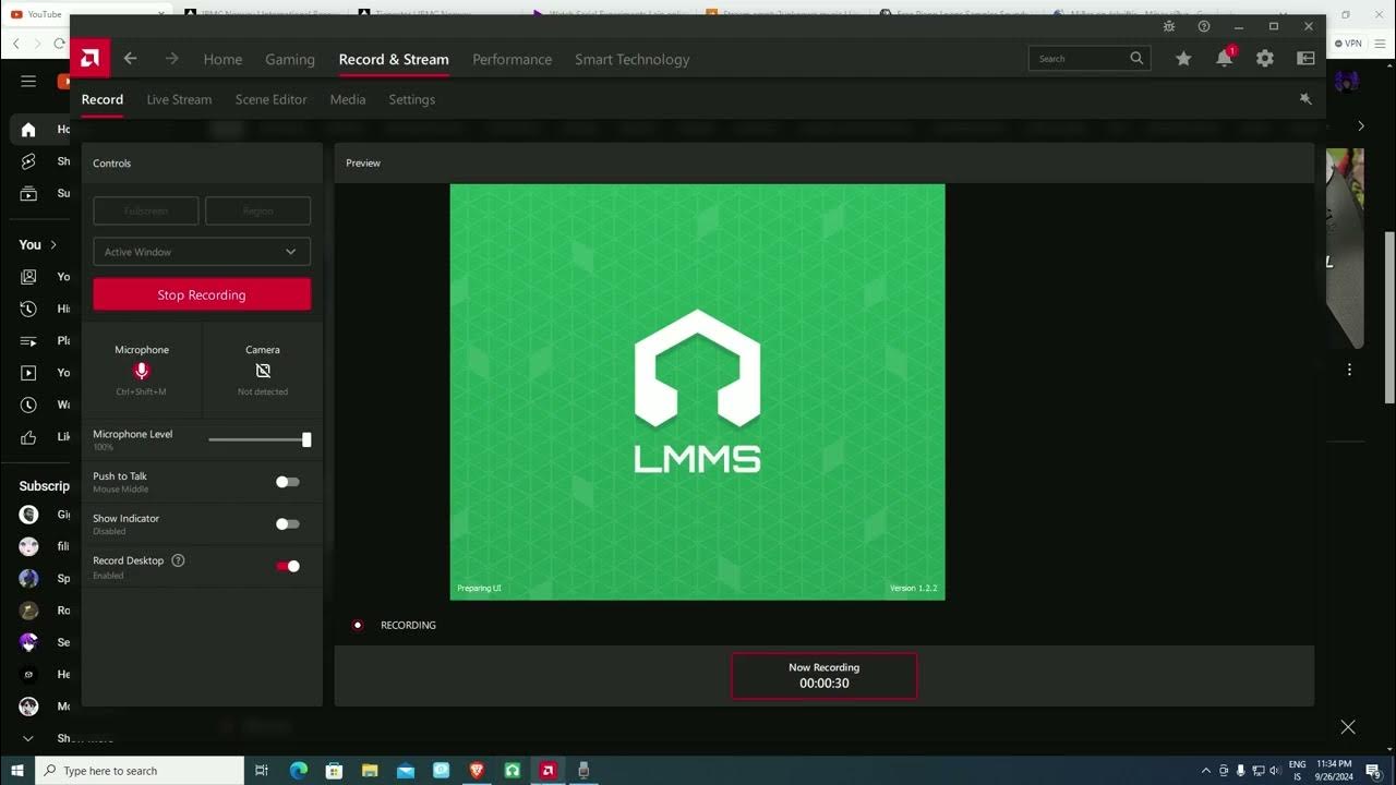 lmms how to use midi keyboard - YouTube