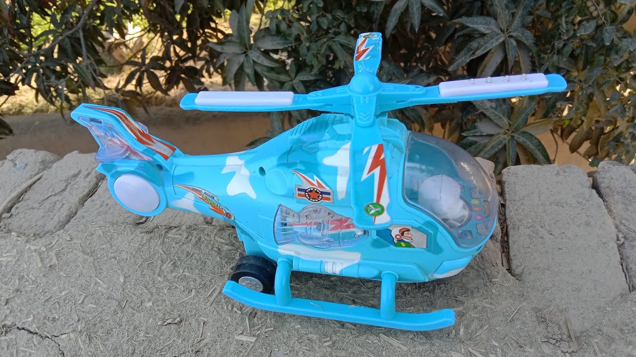big toy helicopter unboxing and fly test, Dua toys - YouTube