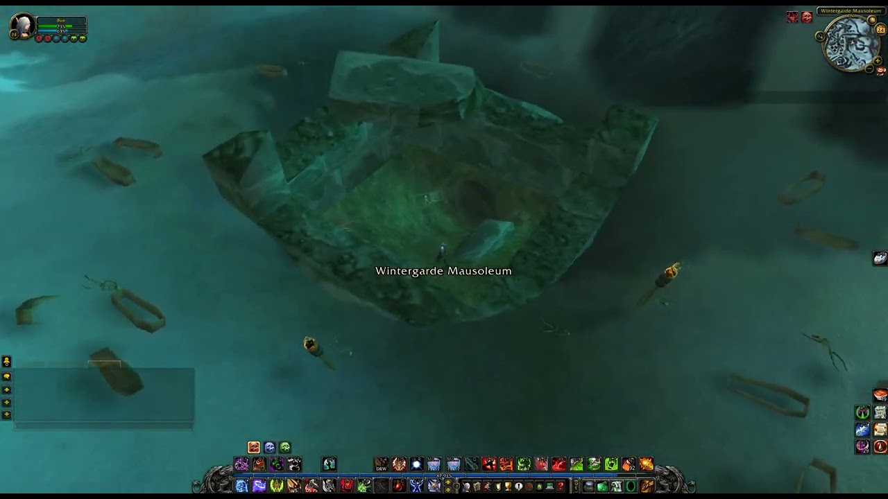 Wintergarde Mausoleum Location, WoW Wotlk (Dragonblight) - YouTube